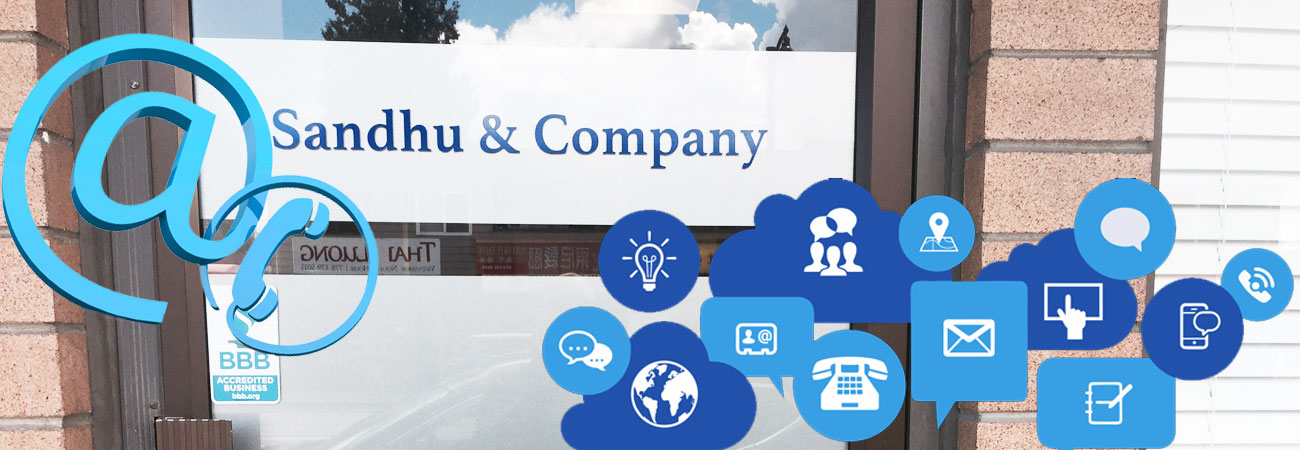 Sandhu & Company - Feel free to Contact Us